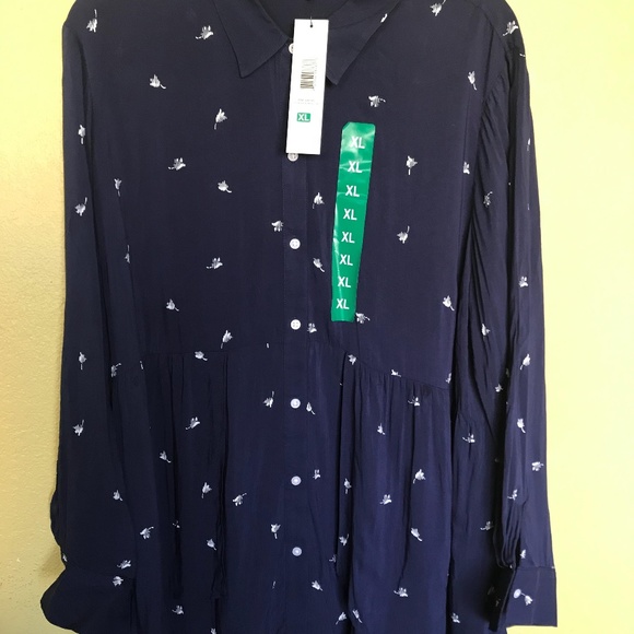 Emma James | Tops | Emma James Womens Top Navy | Poshmark